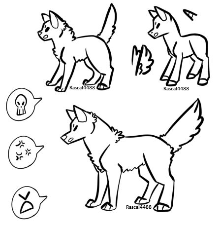 Smol and Angry (PSD Base) by rascal4488 on DeviantArt