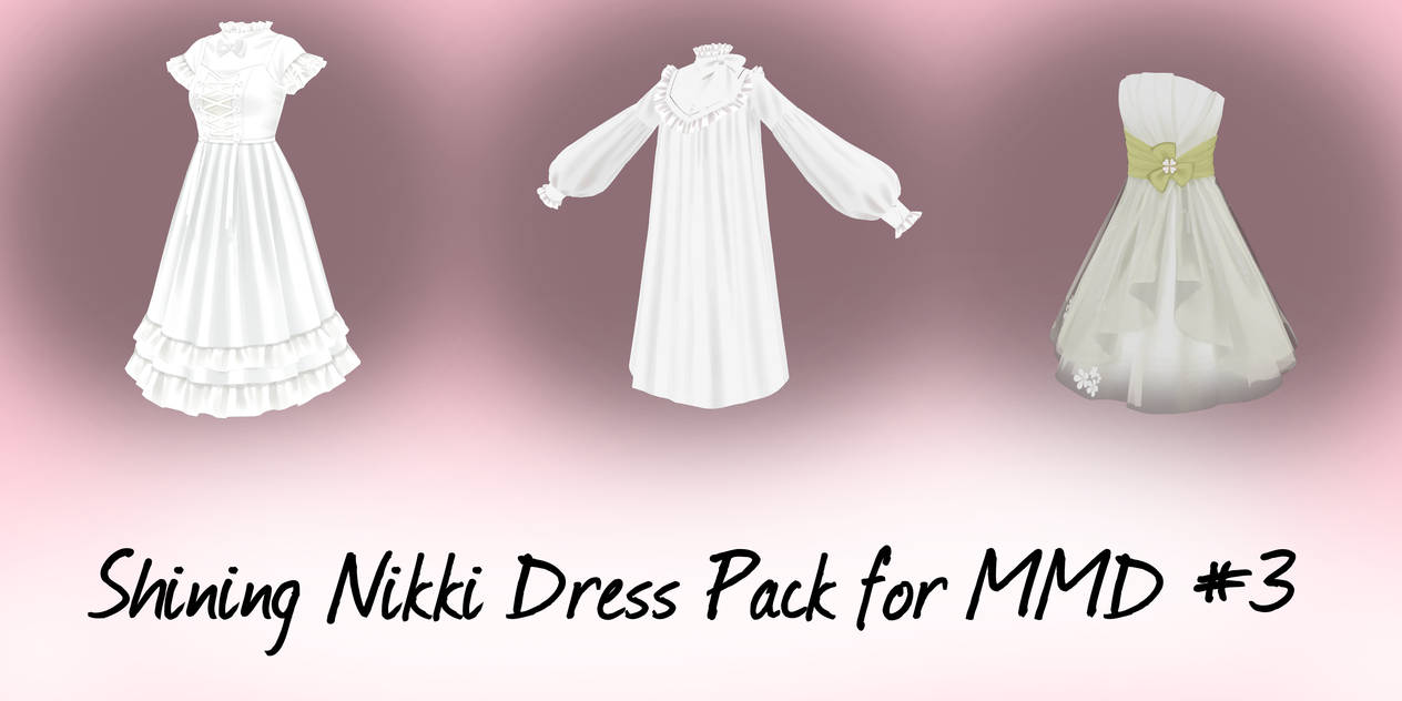 [MMD Parts] Shining Nikki Dress Pack 3 [+DL] by PaciSystem on DeviantArt