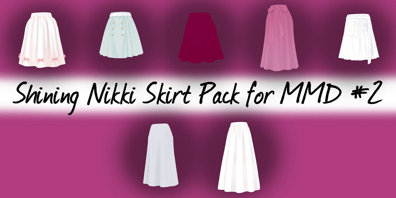 [MMD Parts] Shining Nikki Skirt Pack 2 [+DL] by PaciSystem on DeviantArt
