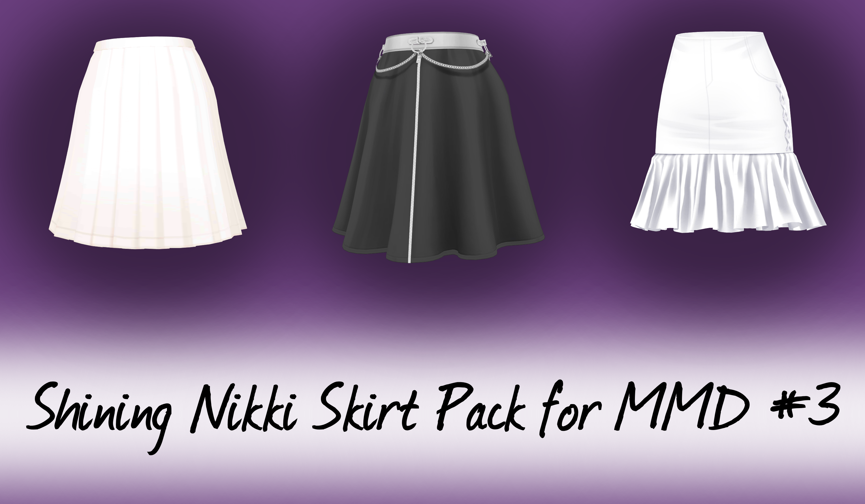 [MMD Parts] Shining Nikki Skirt Pack 3 [+DL] by PaciSystem on DeviantArt