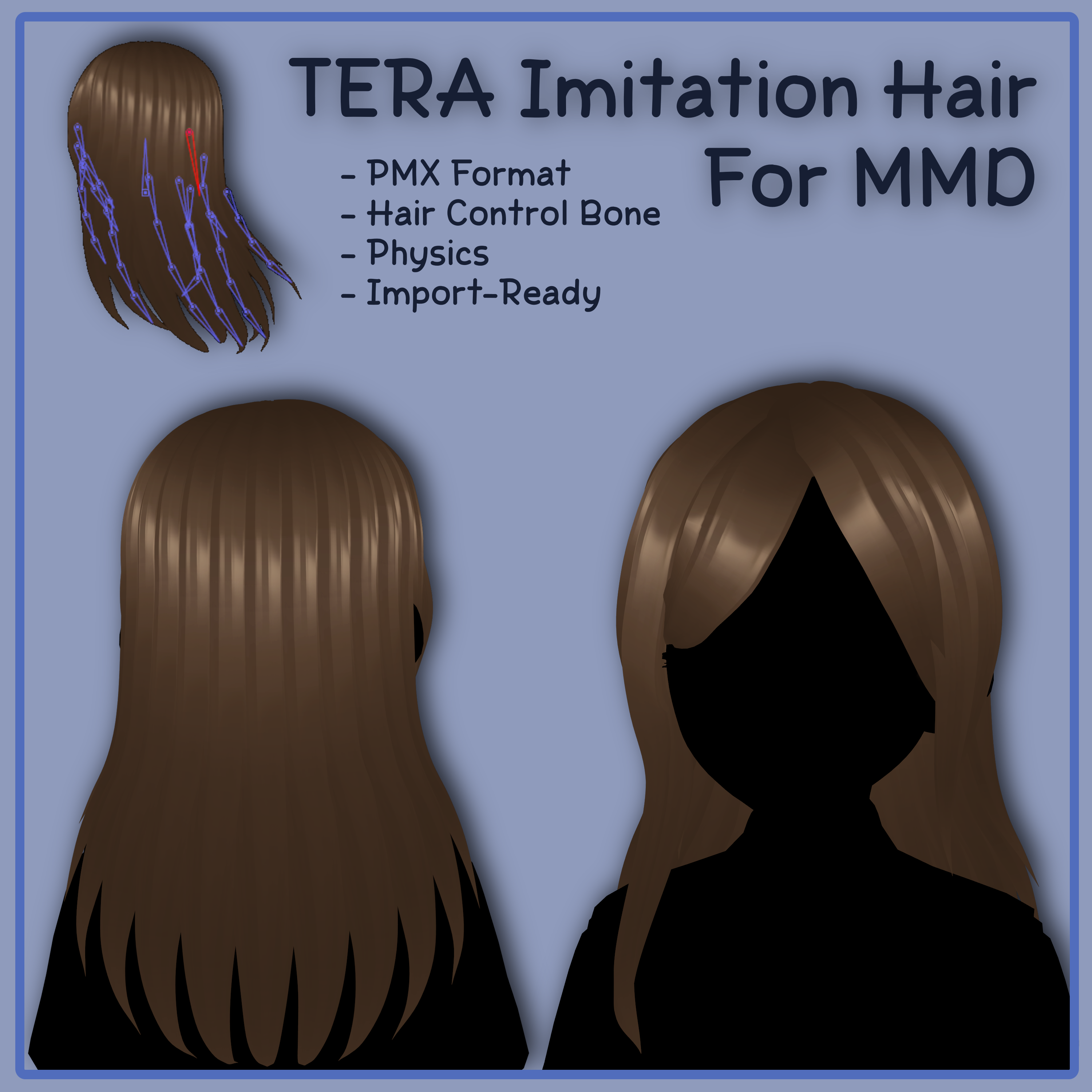 [MMD Part] TERA Imitation Hair [+DL] by PaciSystem on DeviantArt