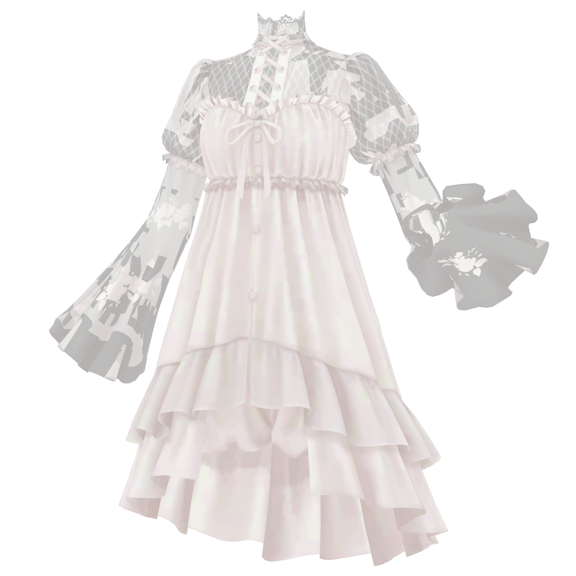 [MMD Part] Infinity Nikki S0030 Dress [+ DL] by PaciSystem on DeviantArt