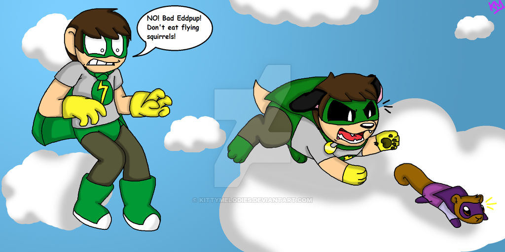 Power edd and power pooch by RubyPonyWolf22 on DeviantArt