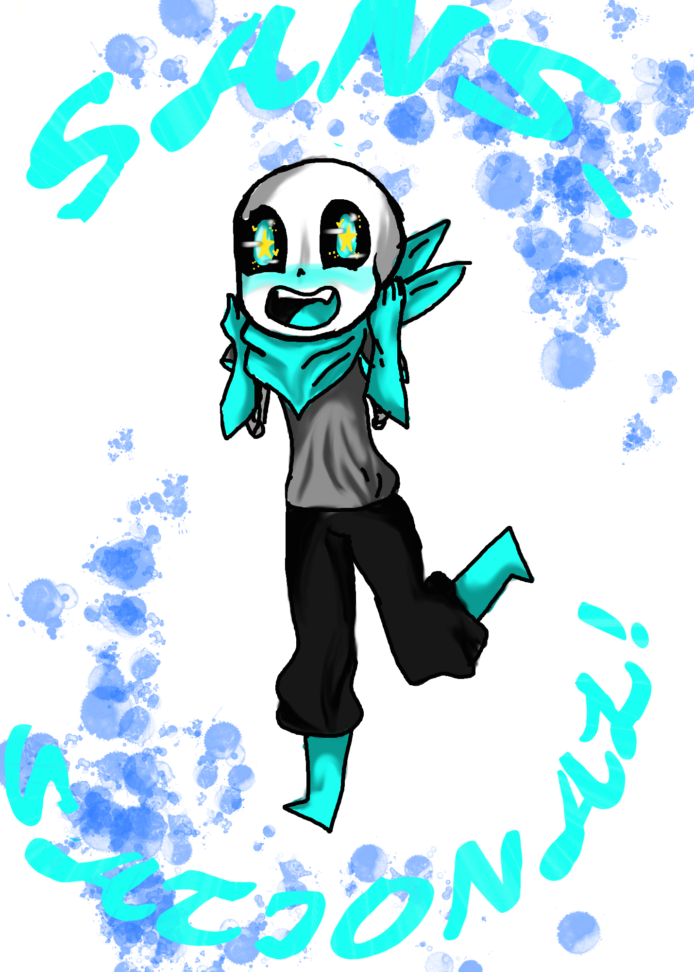 SANS-SATIONAL design by CHROMIUM-lll on DeviantArt