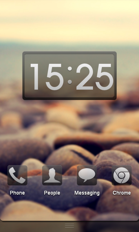 Minimal Theme Clock by 2dArtStudio on DeviantArt