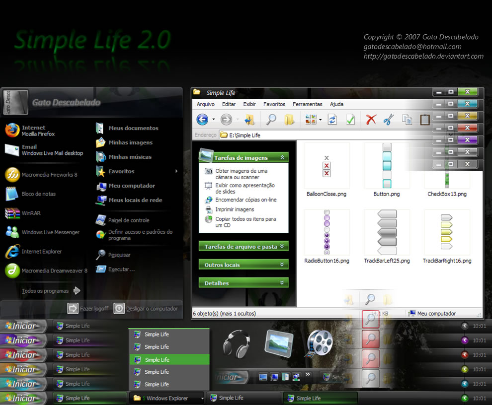 Simple Life Theme 2.0 by gatodescabelado on DeviantArt
