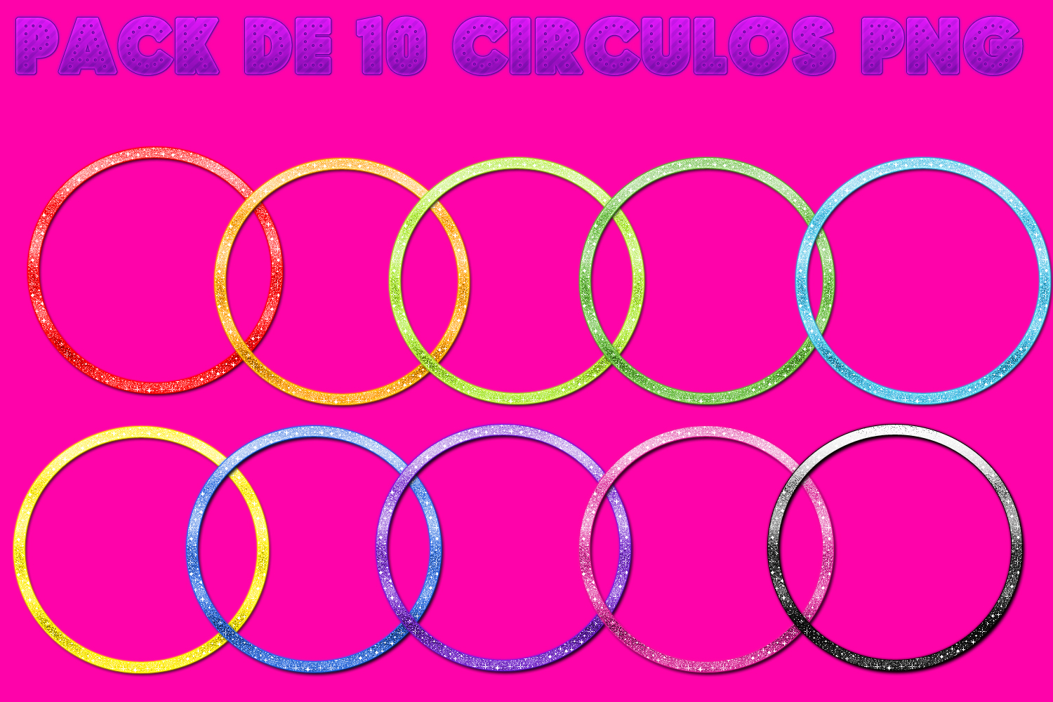 Pack de 10 circulos png by WhomyMC on DeviantArt