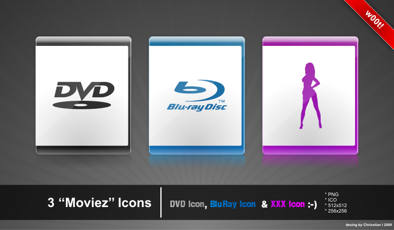 3 Moviez Icons by Chrisstian on DeviantArt