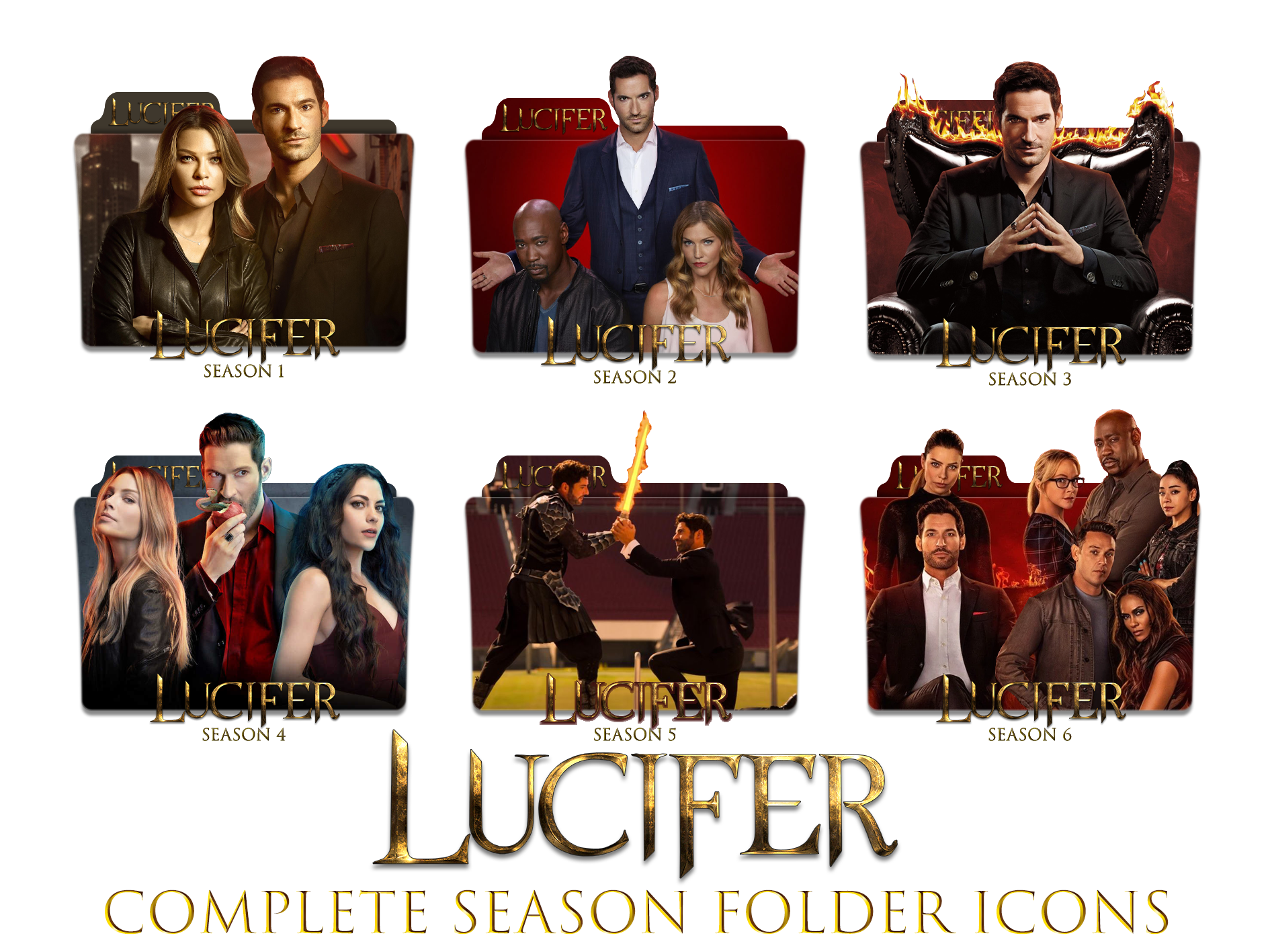 Lucifer Complete Seasons by np0293 on DeviantArt