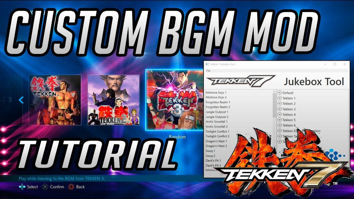 How To Make Custom BGM Mods for Tekken 7 | Guide by DombiliMaymun on DeviantArt