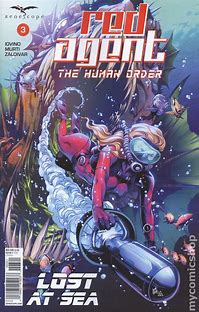 Red Agent Underwater Comic by ToadMan690 on DeviantArt