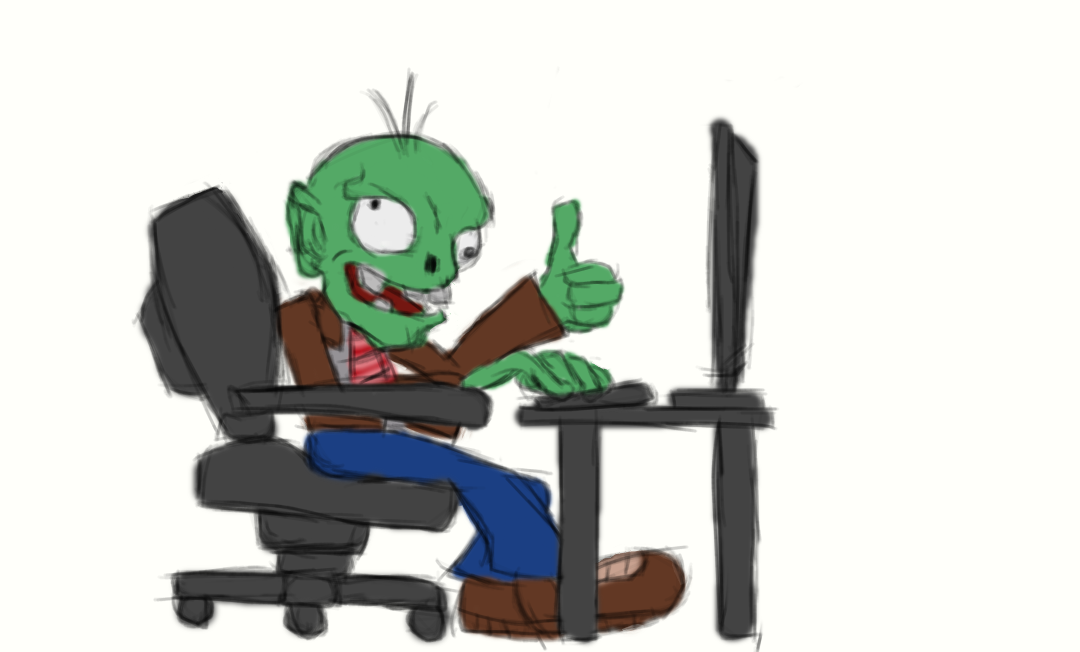 Office Zombie by Jyonenshi on DeviantArt