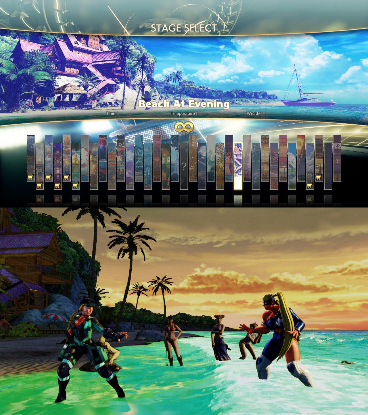 Stage - (Kanzuki Beach) Beach At Evening by mapsking on DeviantArt