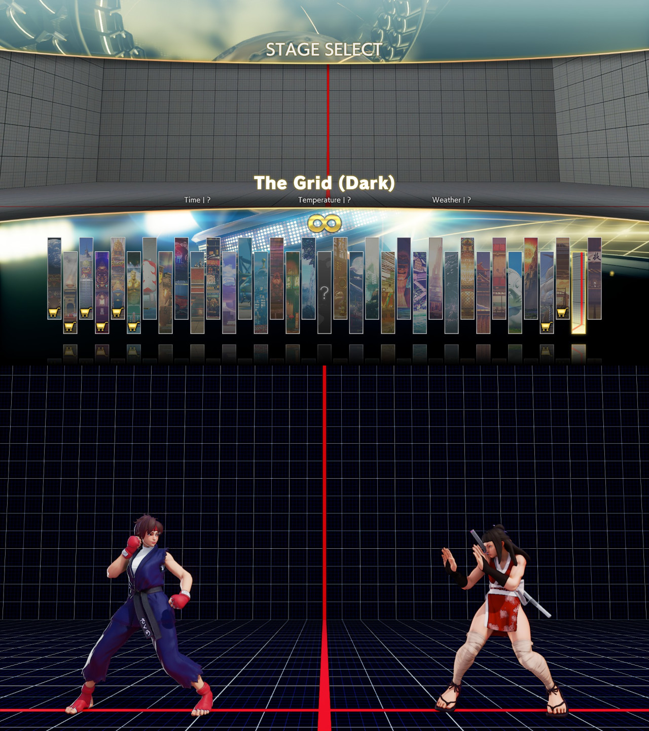 Stage - (The Grid) The Grid (Dark) Updated! by mapsking on DeviantArt