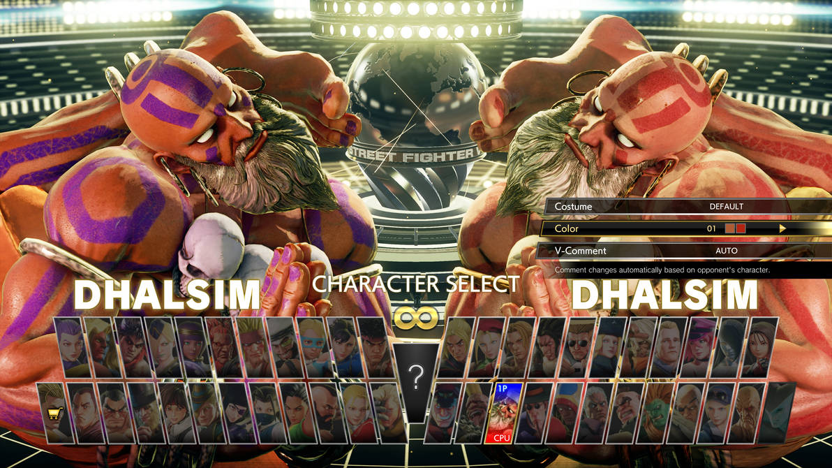Dhalsim - (C1) Turbanless Dhalsim Updated! by mapsking on DeviantArt