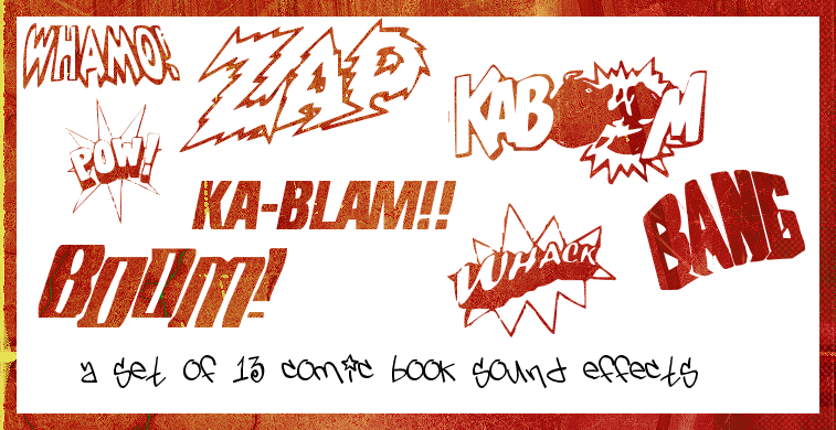 comic sound effect brushes by onlyalive8 on DeviantArt