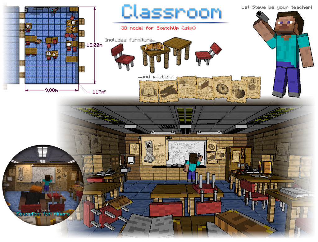 DL: Classroom by LockRikard on DeviantArt