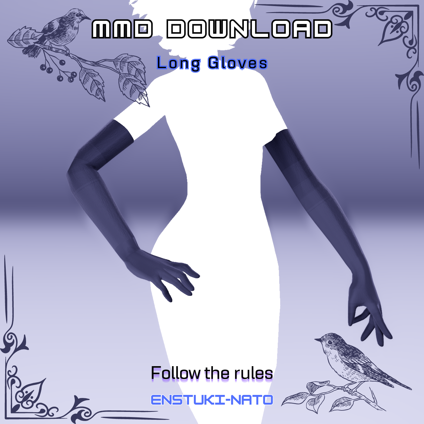 [MMD+DL] Long Gloves by Enstuki-NATO on DeviantArt