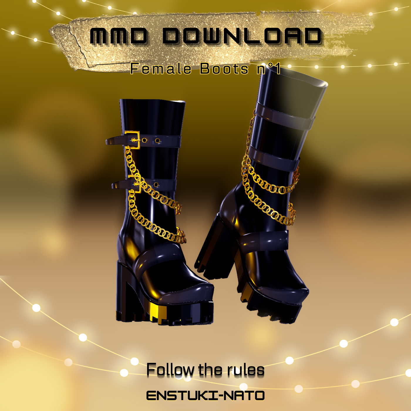[MMD +DL] Female Boots 1 by Enstuki-NATO on DeviantArt