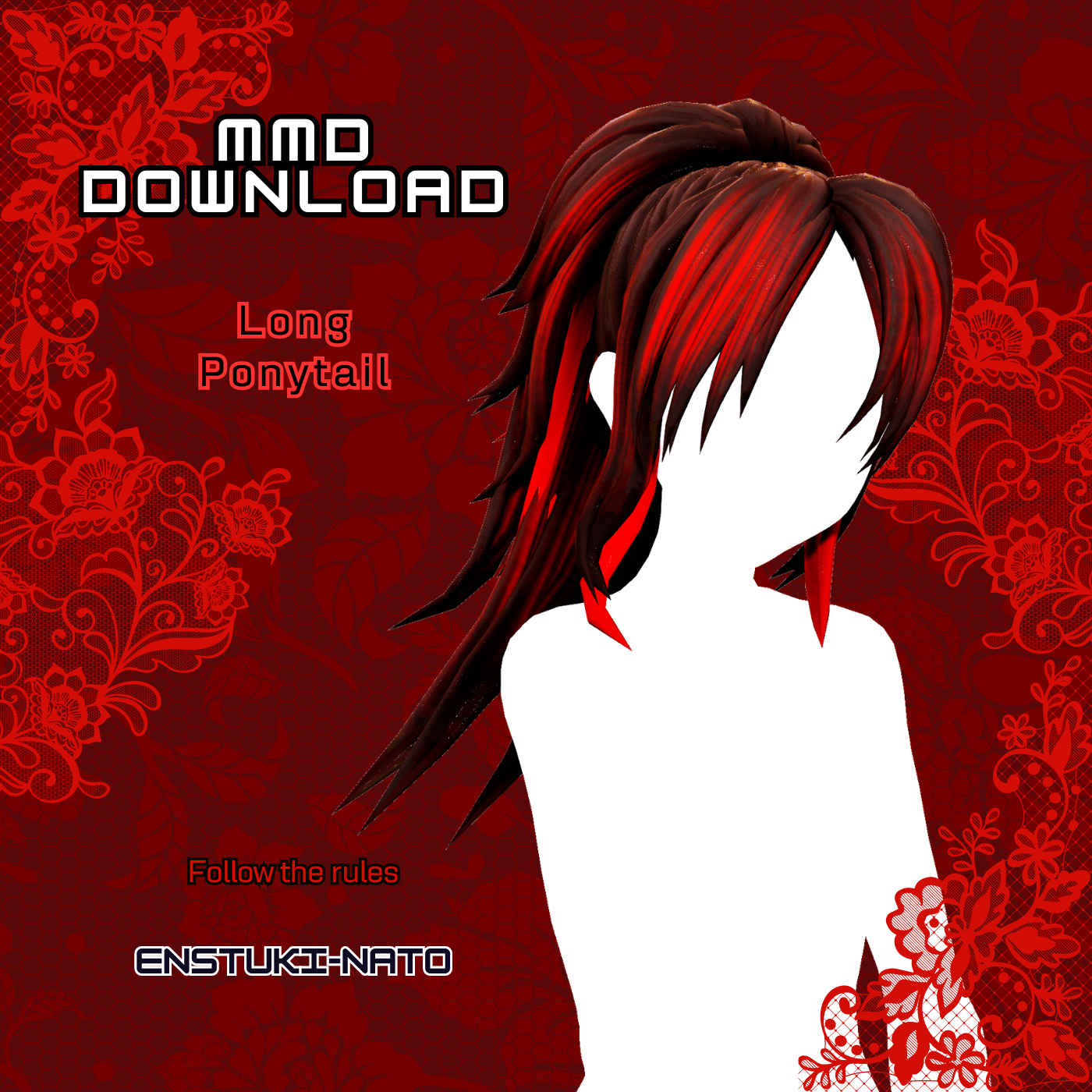 [MMD +DL] Long Ponytail by Enstuki-NATO on DeviantArt
