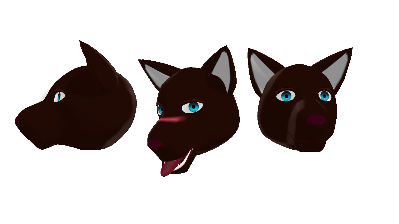 anthro heads by Waltervd on DeviantArt