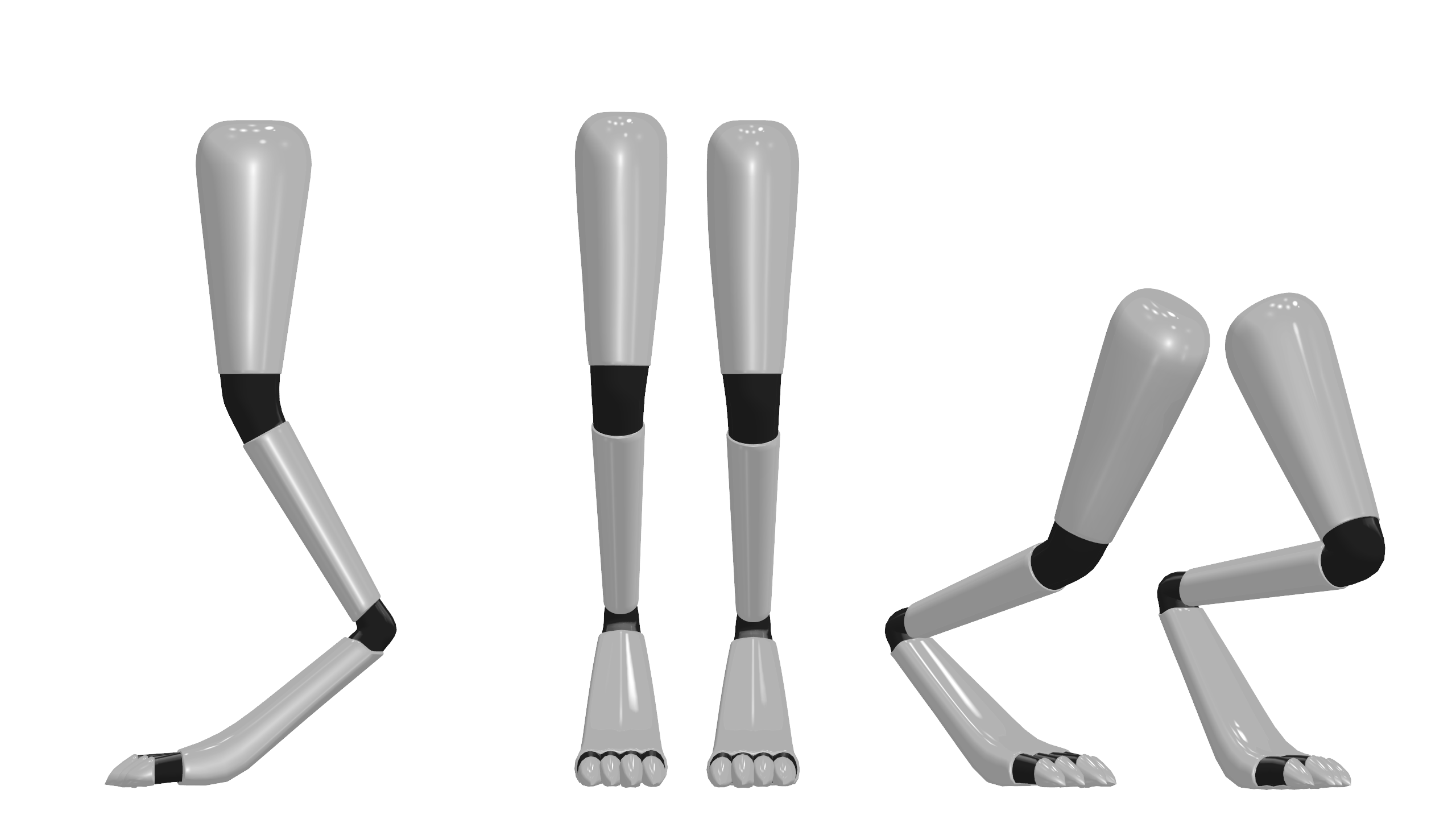 Cyber rabbit legs by waltervd by Waltervd on DeviantArt