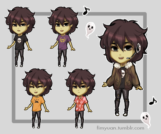 Nico Di Angelo Chibi