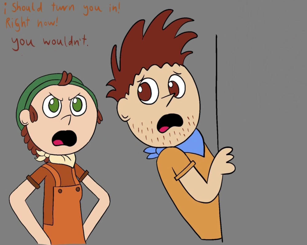 Human Ginger and Rocky video by TazyanaDevil on DeviantArt