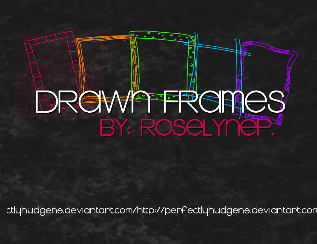 DRAWN'FRAME BRUSHES by roseprieto on DeviantArt