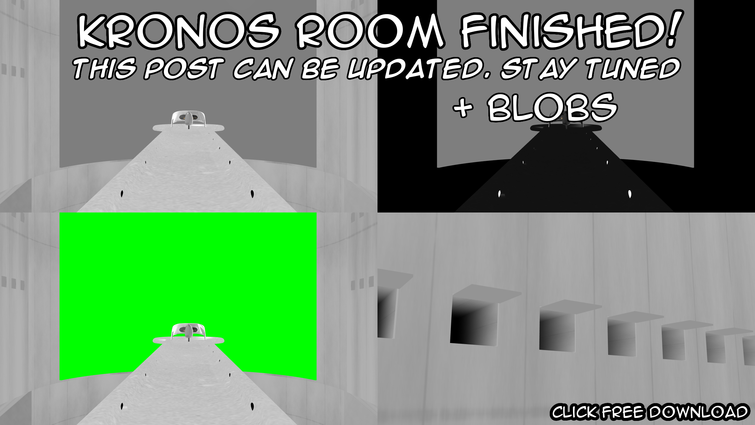 [MMD] Kronos Room V1.9 + Blobs (free download) by LightWaveDrake on ...