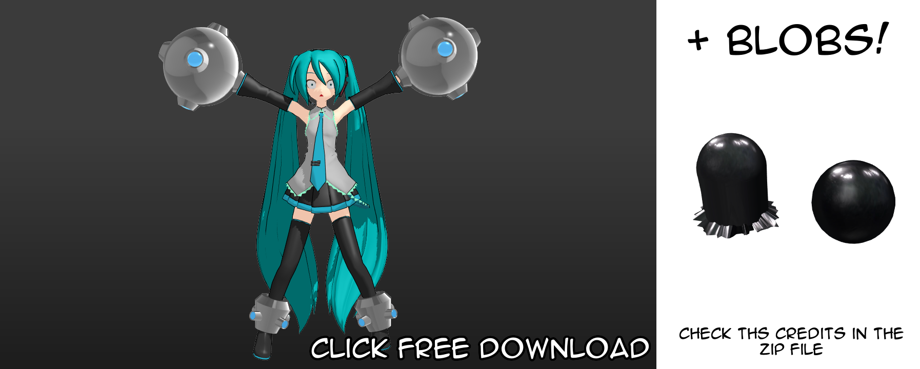[MMD] Kronos Cuffs V1.4 + Blobs (free download) by LightWaveDrake on DeviantArt