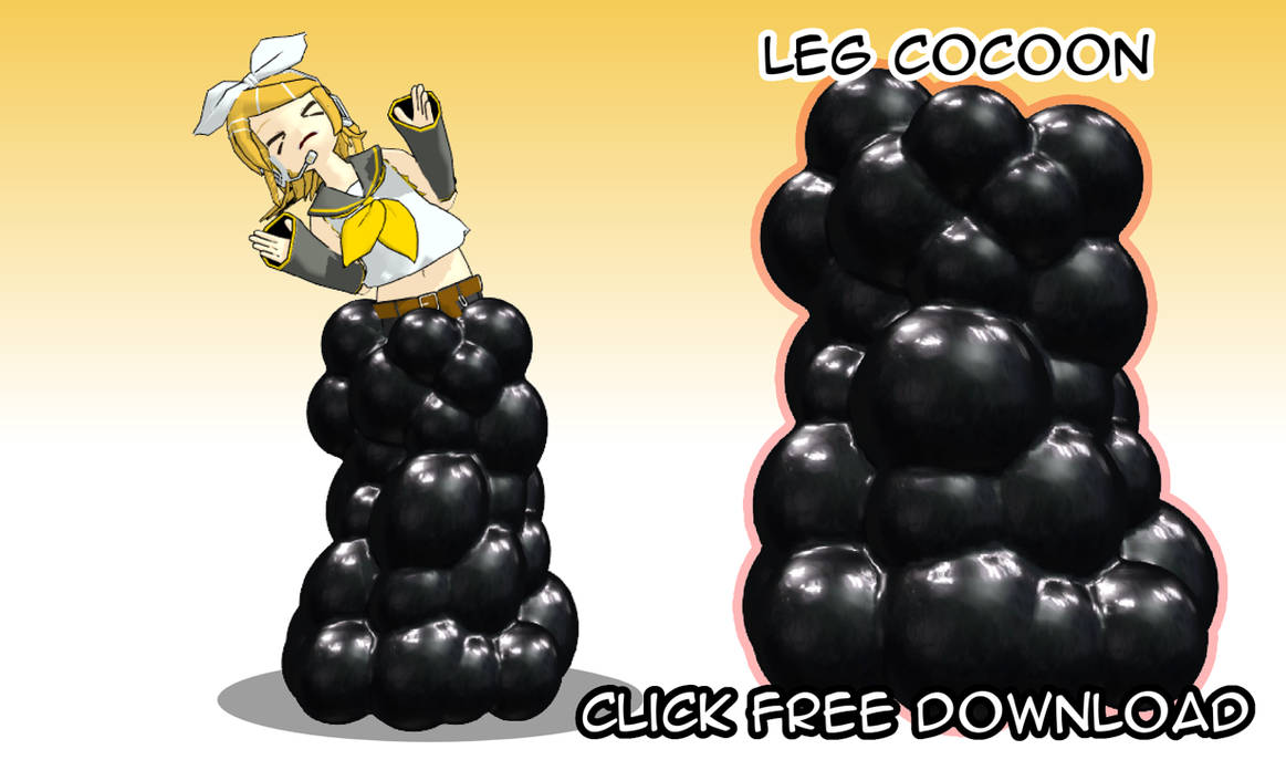 [MMD] Blob Leg Cocoon V1.0 by LightWaveDrake on DeviantArt