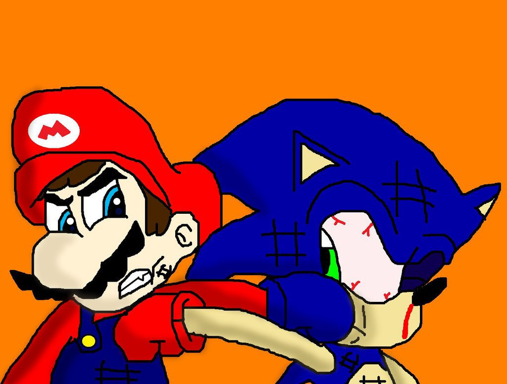 Super Mario Vs Sonic Wwe Boxing By Tizlam97 On Deviantart