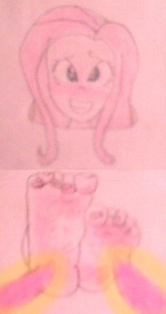Princess Celestia tickling Fluttershy's feet by Tizlam97 on DeviantArt