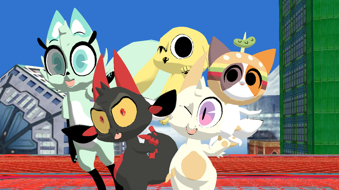 MMD Chikn Nuggit Model Pack #1 by mariostar236atak2005 on DeviantArt