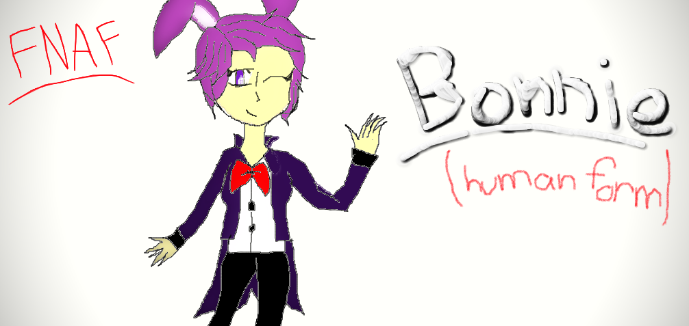 Bonnie(human form) by ShadowHeart678 on DeviantArt