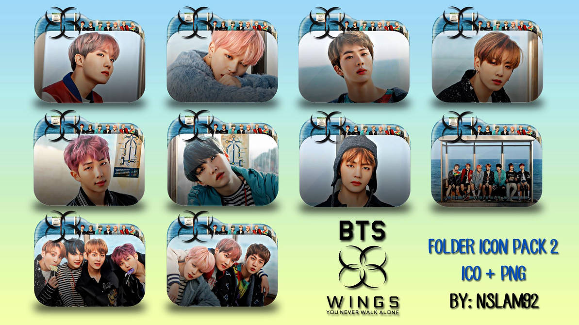 BTS You Never Walk Alone Folder Icon Pack 2 by nslam92 on DeviantArt
