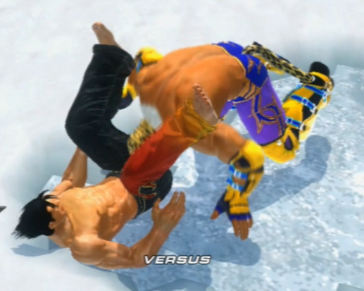Tekken 6 - Headbutt to the groin on Jin [animated] by GyakuRyonaMale on ...