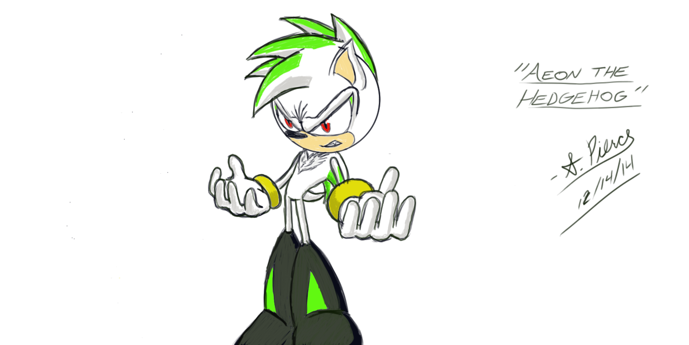 Aeon The Hedgehog (Classic Style) by MephilesTheDark2182 on DeviantArt
