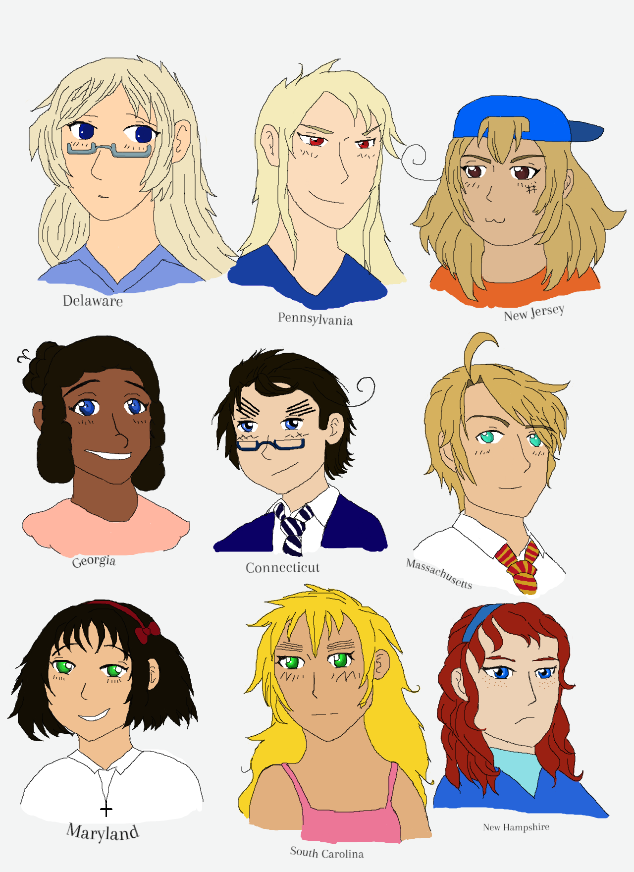 APH: United States (colored) 01 by Redbayly on DeviantArt