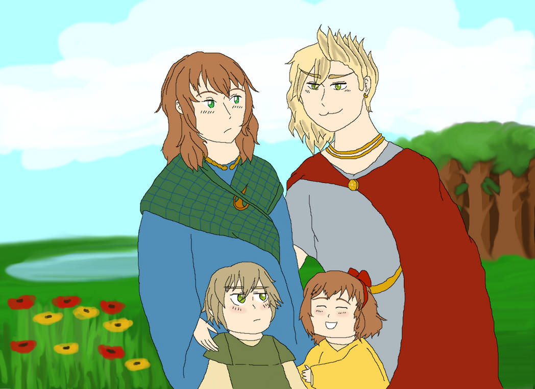 Belgica and Frisia Family Portrait by Redbayly on DeviantArt