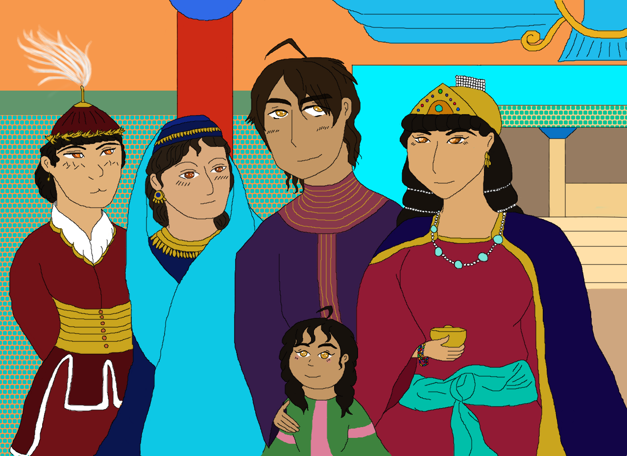Persian Family Portrait by Redbayly on DeviantArt