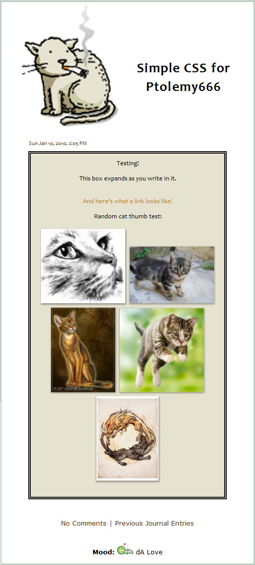 Free For Use Simple Cat Css By Waterandsnails On Deviantart