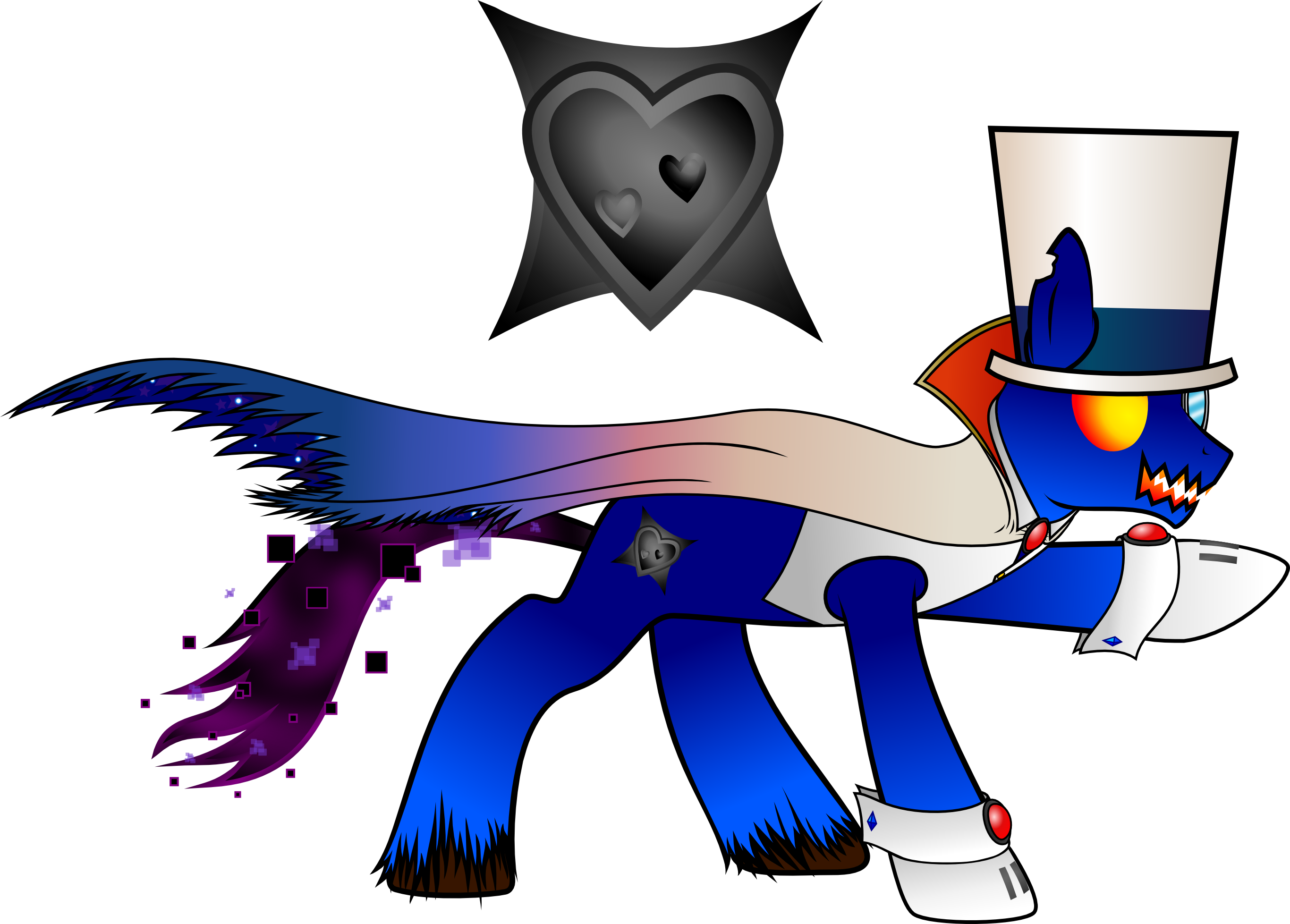 MLP: Ponified Count Bleck by Colonel-Majora-777 on DeviantArt