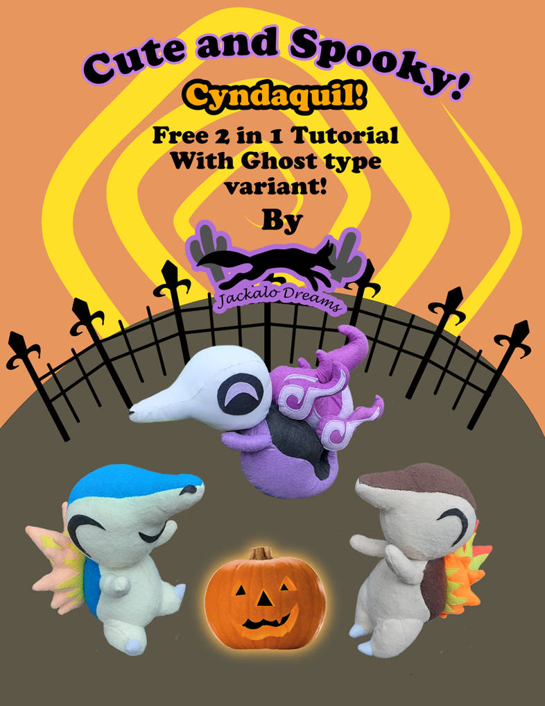 Cyndaquil Free Pattern N Tutorial W Ghost Type! by Jackalodreams on ...