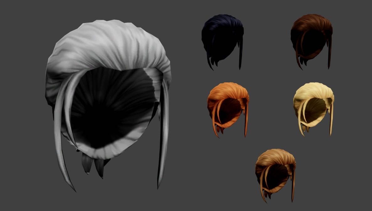 Male Hair3D model Download #3 by MsNonenone on DeviantArt