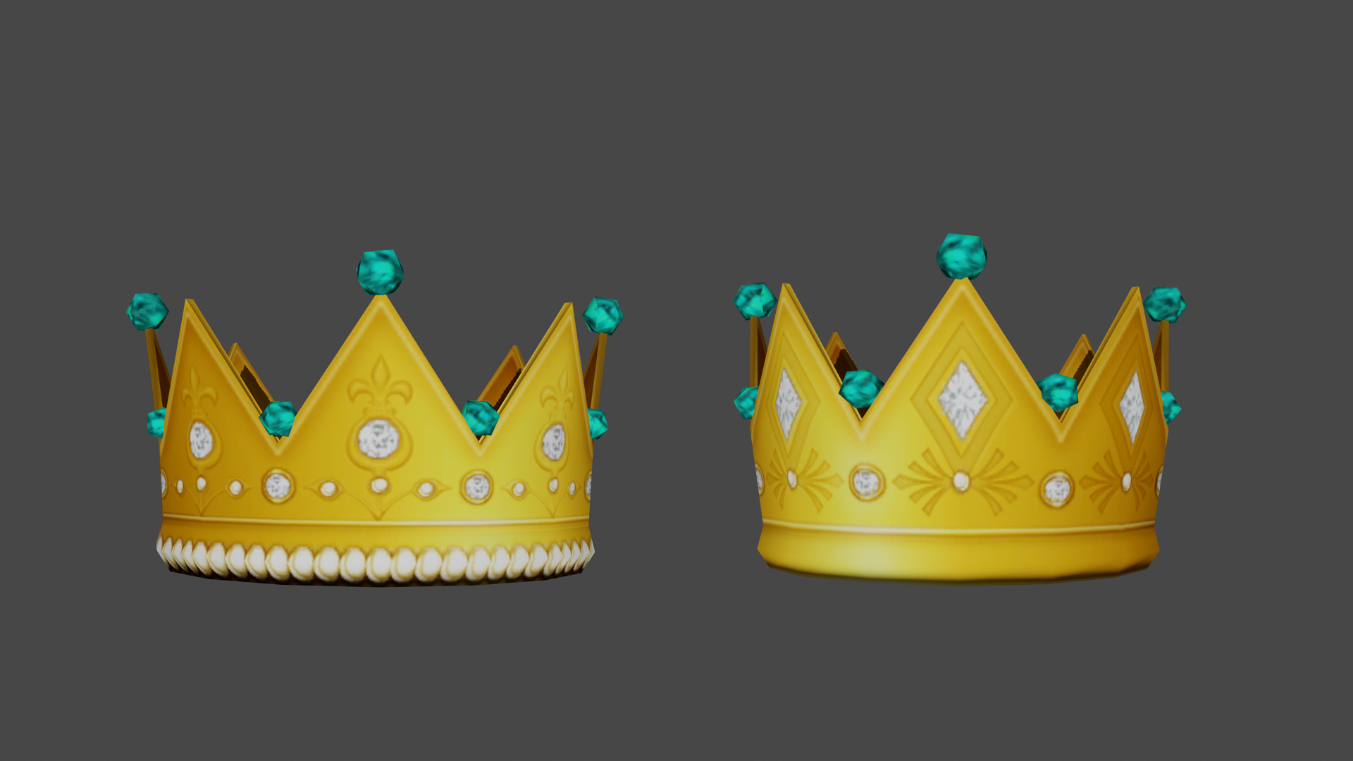 Crown 3D model Download #2 by MsNonenone on DeviantArt