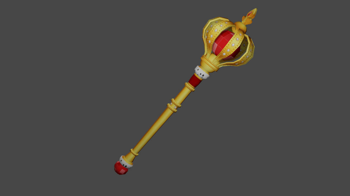 Scepter 3D model Download #4 by MsNonenone on DeviantArt