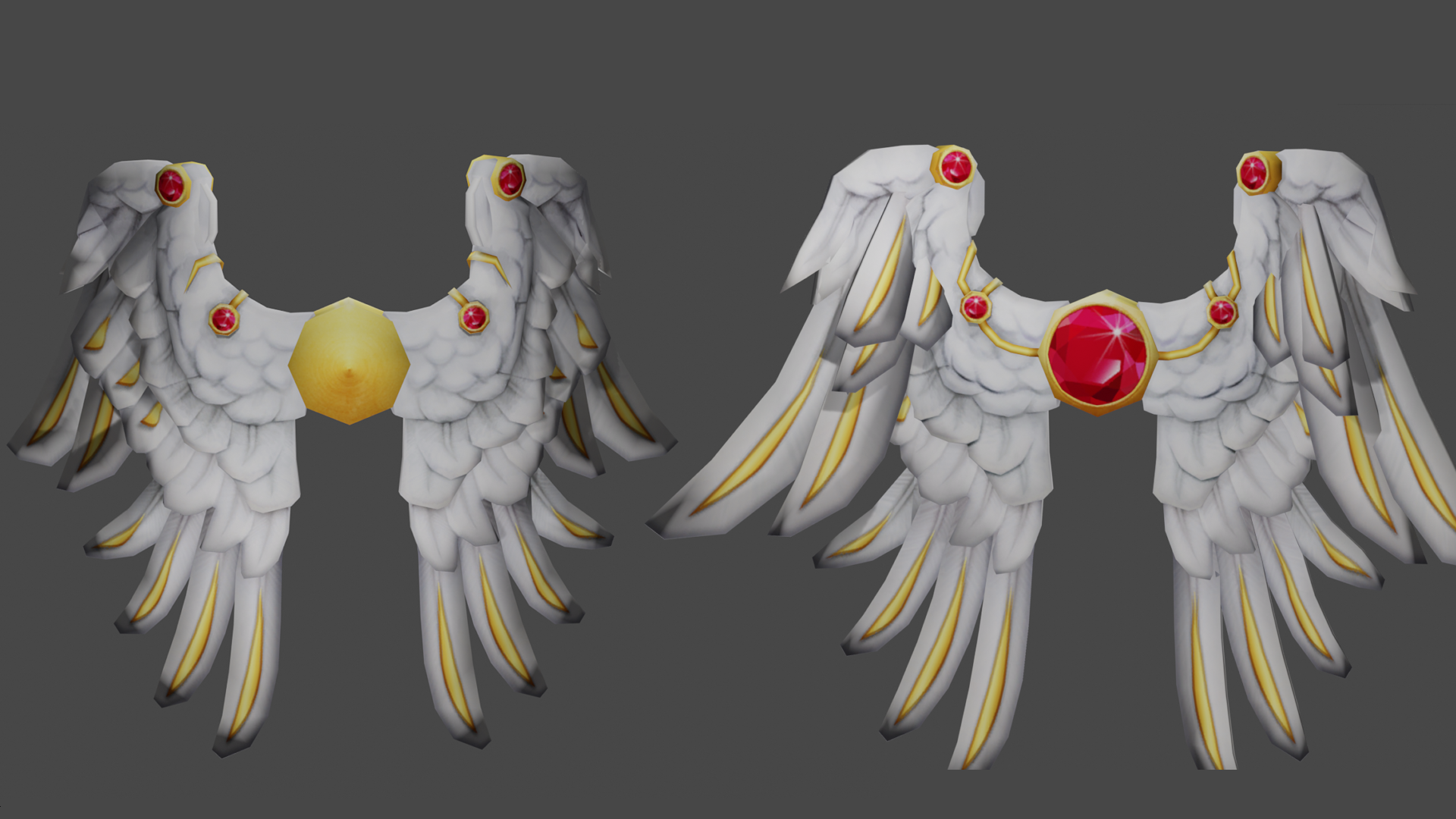 Wings 3D model Download#2 by MsNonenone on DeviantArt