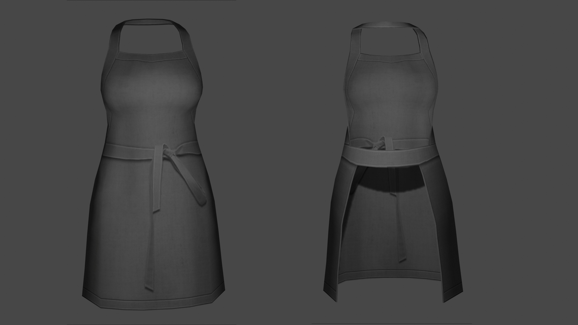 Female Accessories#4/ Apron 3D model Download by MsNonenone on DeviantArt